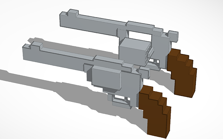 3D design 16 Bit Revolver | Tinkercad