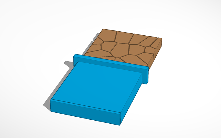 3D design milk chocolate bar | Tinkercad