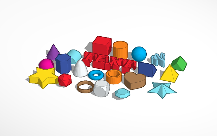 3d Design Tinkercad Basic Shapes Tinkercad