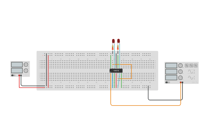 Circuit Design Mod 4 Up Ripple Counter Tinkercad