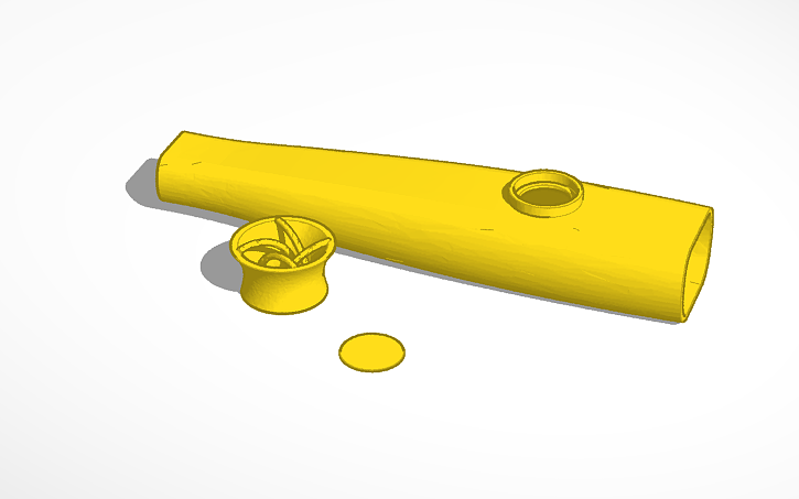 3D design Kazoo - Tinkercad