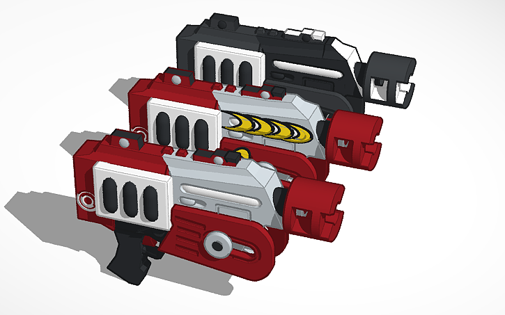 3D design Splatoon Rapid Blaster - Tinkercad