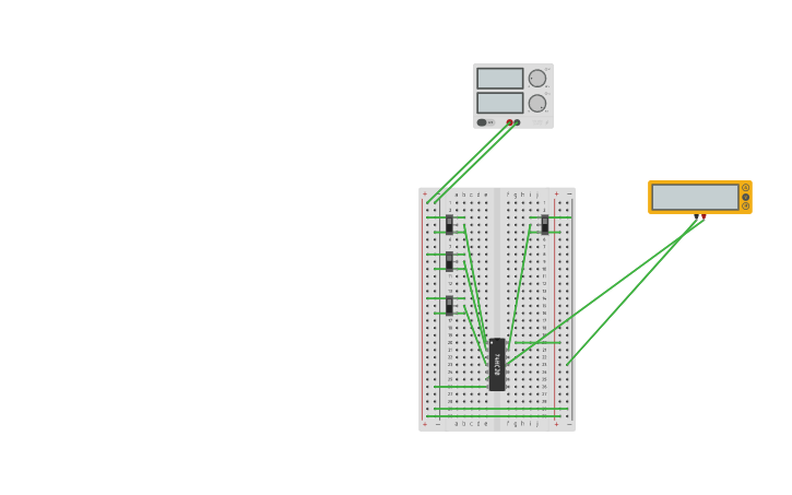 Circuit design NAND4_Croitoru_Sebastian_1.1B | Tinkercad