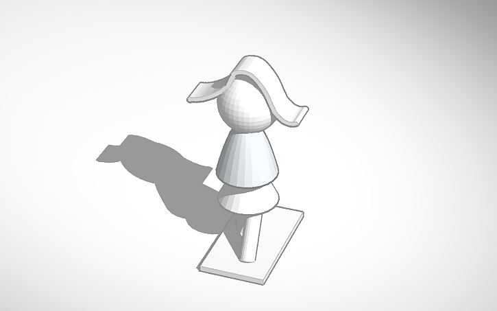 3D design girl - Tinkercad