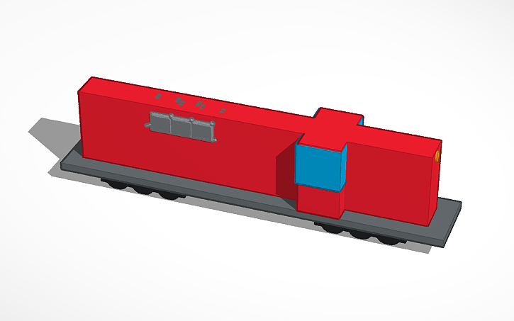3D design Тепловоз ЧМЭ-3 - Diesel locomotive ЧМЭ-3 | Tinkercad