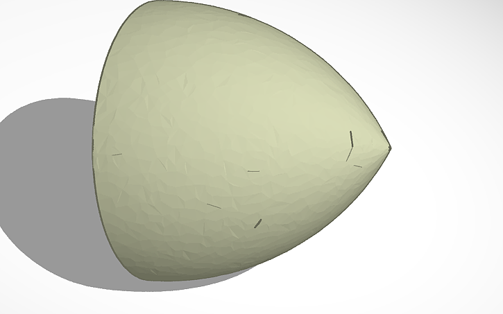 3D design Reuleaux Triangle | Tinkercad