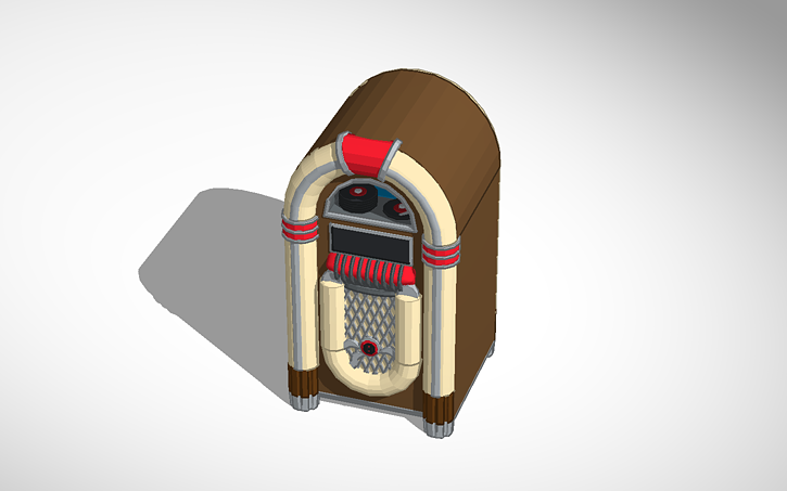 3D design The Jukebox - Tinkercad