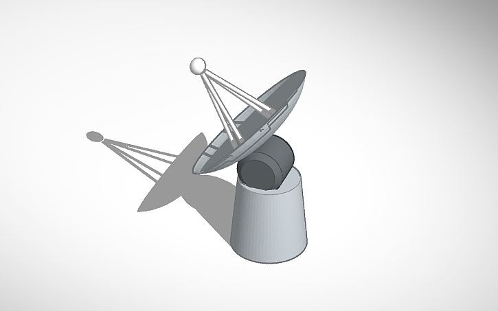 3d Design Radar Tinkercad