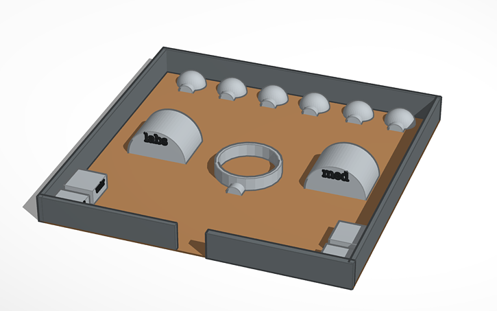 3D design Mars Biome | Tinkercad