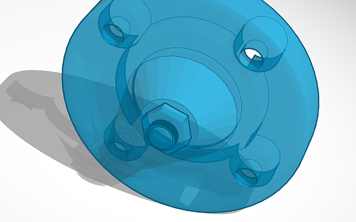3D design rear hub again 5 | Tinkercad