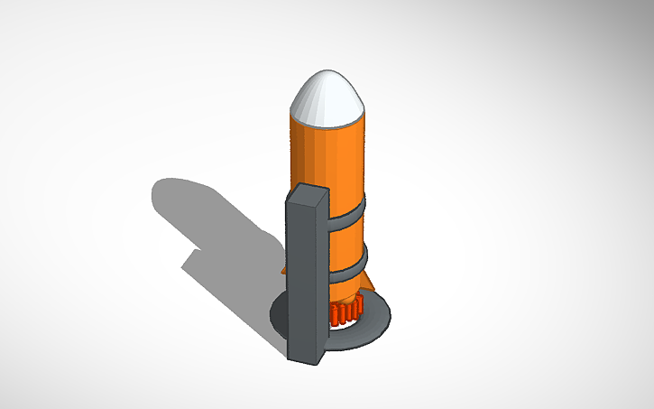 3D design RACHETA | Tinkercad