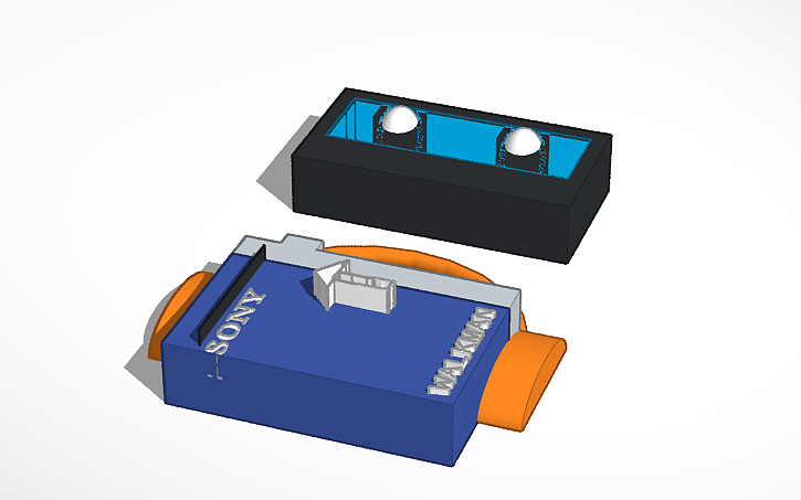 3D design Cassette tape && Walkman | Tinkercad