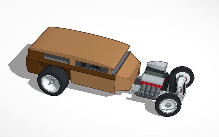 3D design RAT ROD | Tinkercad