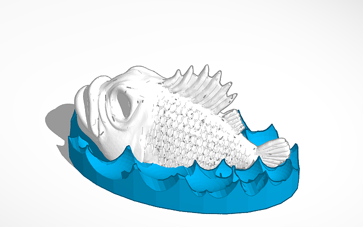 3D design Fish - Tinkercad