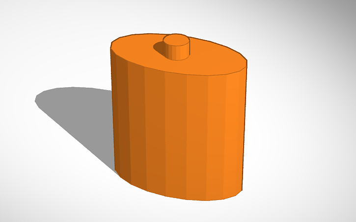 3D design flask - Tinkercad