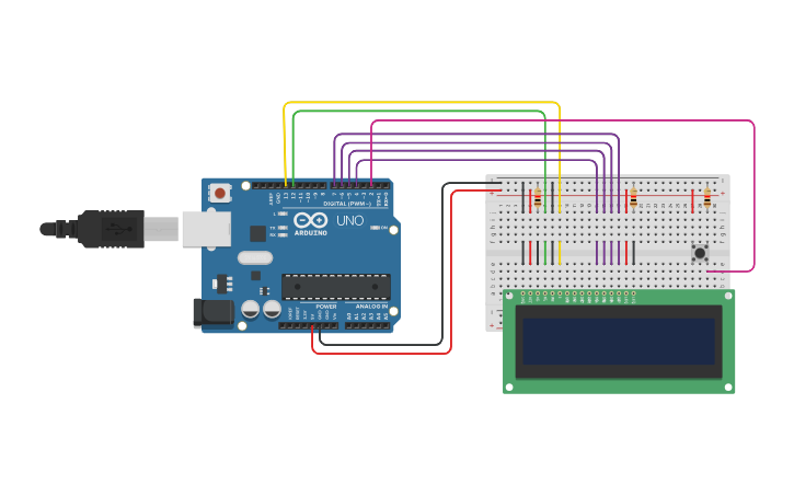 Circuit design Assignment 8 (Level 3) - Tinkercad