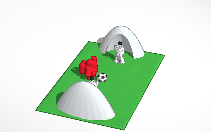 3D design Futboll Match | Tinkercad