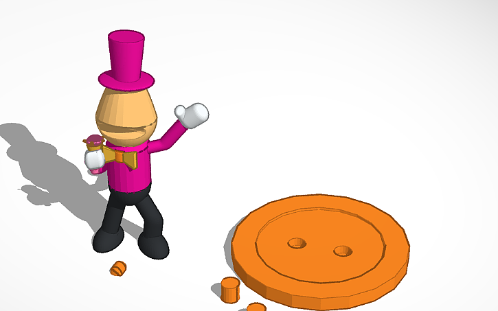 3D design Party Phil Base | Tinkercad