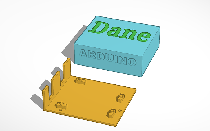 3d Design Arduino Box For Printing Tinkercad