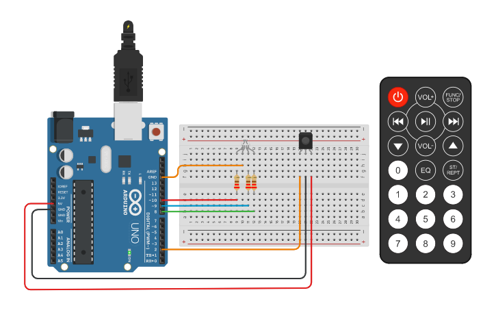 Circuit design CastilloPeTa3.1_INFRARED RADIATION - Tinkercad