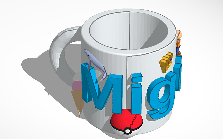 3D design Taza - Tinkercad