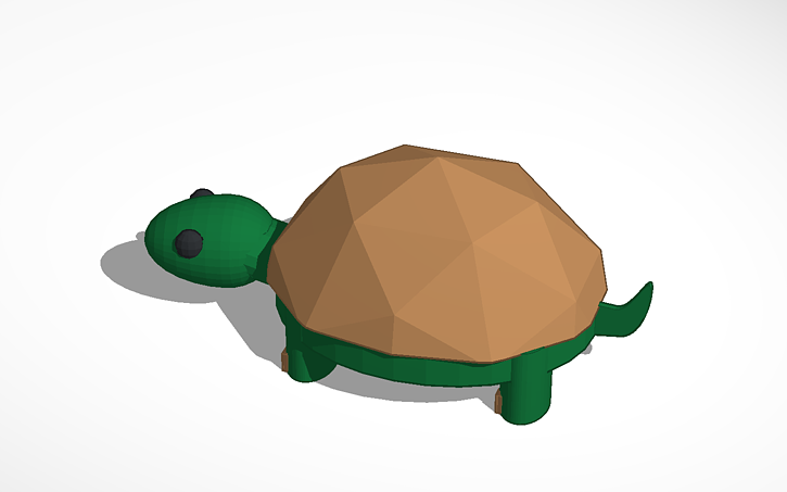3D design Turtle - Tinkercad