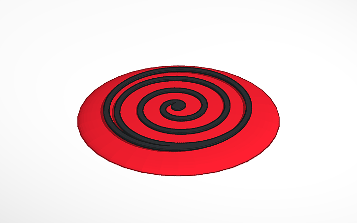 3D design Indra Mangekyou Sharingan | Tinkercad