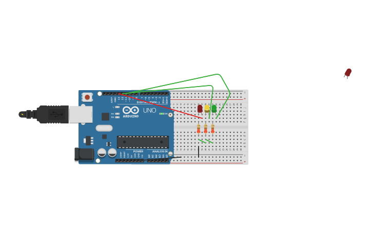 Circuit design practica 5 - Tinkercad