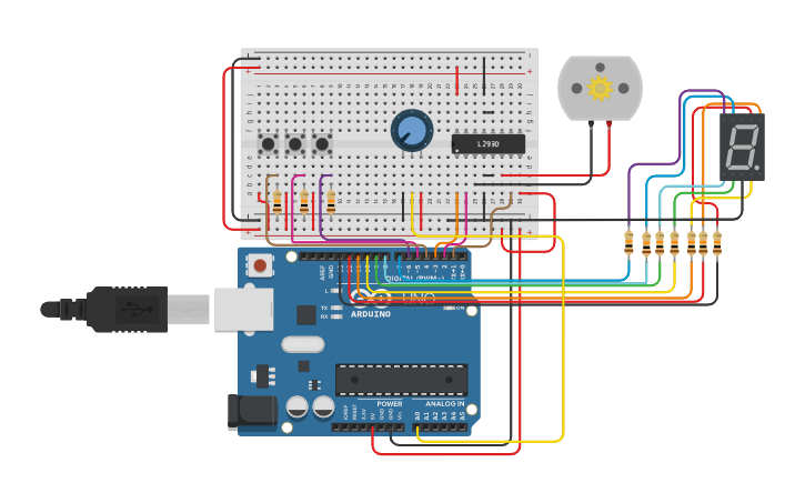 Circuit design prova 1 | Tinkercad