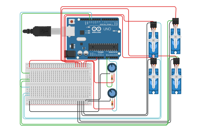 Circuit design rfid system | Tinkercad