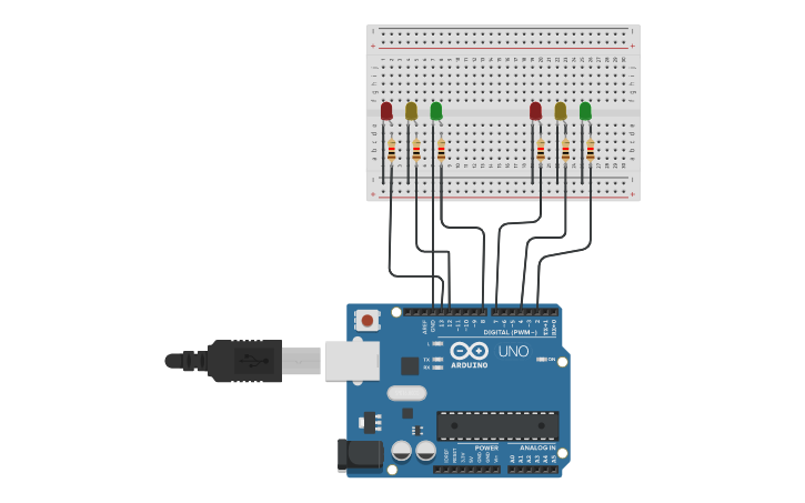 Circuit design lab2 - Tinkercad