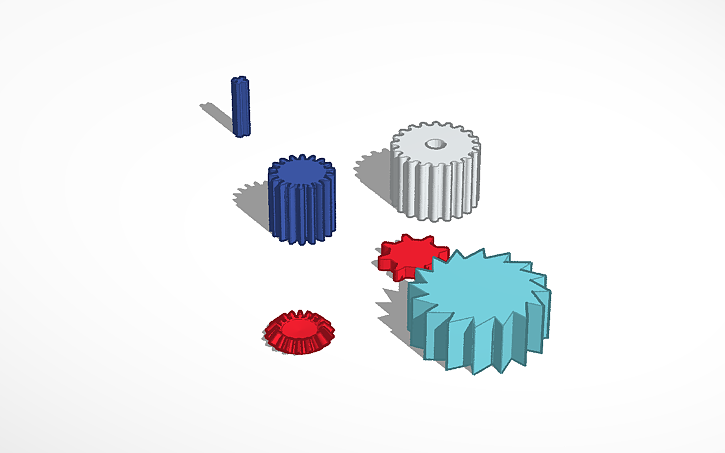3D Design Gears Tinkercad 3d-design-gears-tinkercad