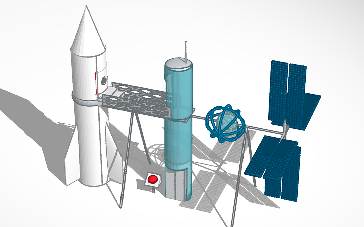 3D design Space base | Tinkercad