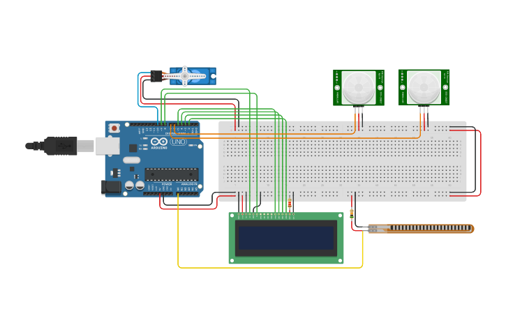 Circuit design Microcontrollers Fin | Tinkercad