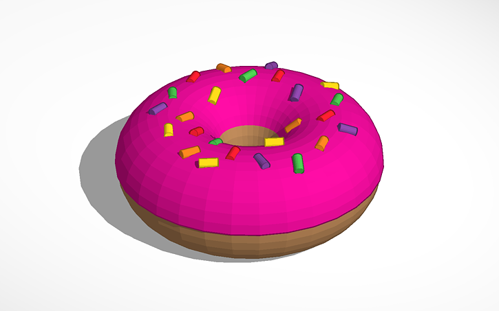 3D design Doughnut | Tinkercad