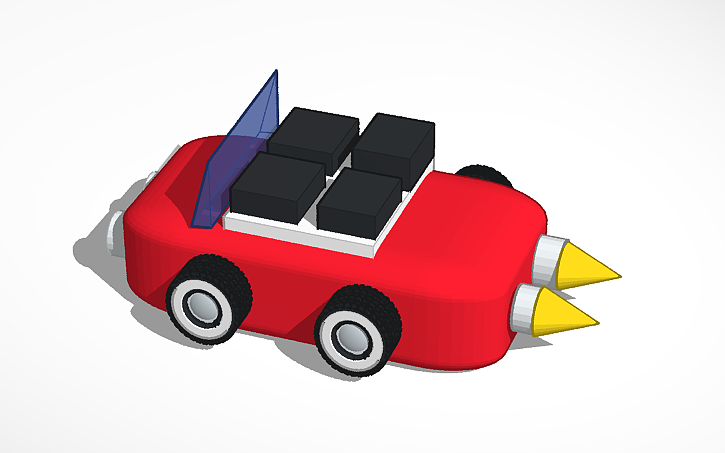 3D design My Amamzing car | Tinkercad