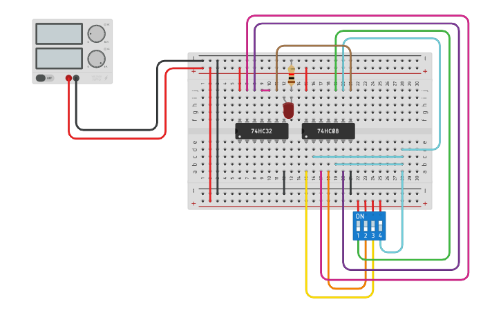 Circuit design PreCS Modul 3 - Tinkercad