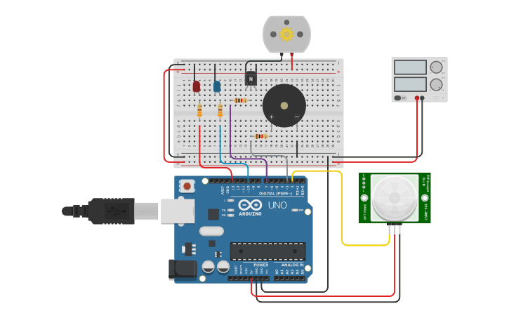 Circuit Design Final Project Tinkercad 