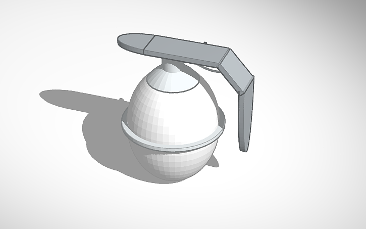 3D design toilet grenade | Tinkercad