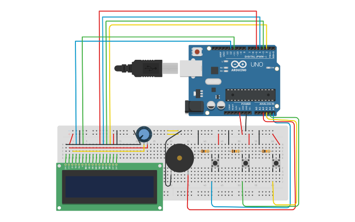 Circuit design TIMER - Tinkercad