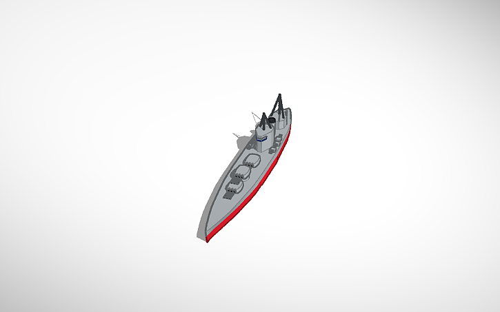 3D design HMS Rodney (29) | Tinkercad