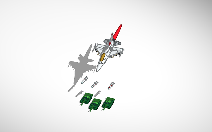 3D design Base attack | Tinkercad