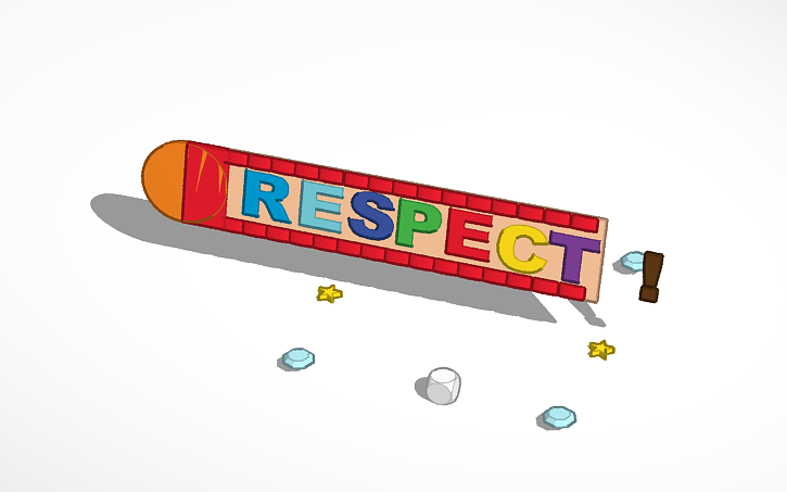 3d Design Keyring Tinkercad