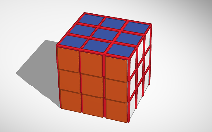 3D design cubo ruñic - Tinkercad