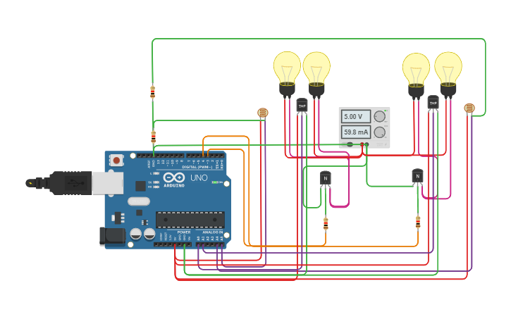 Circuit design Project | Tinkercad