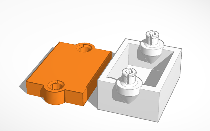 3D design Tic Tac - Tinkercad