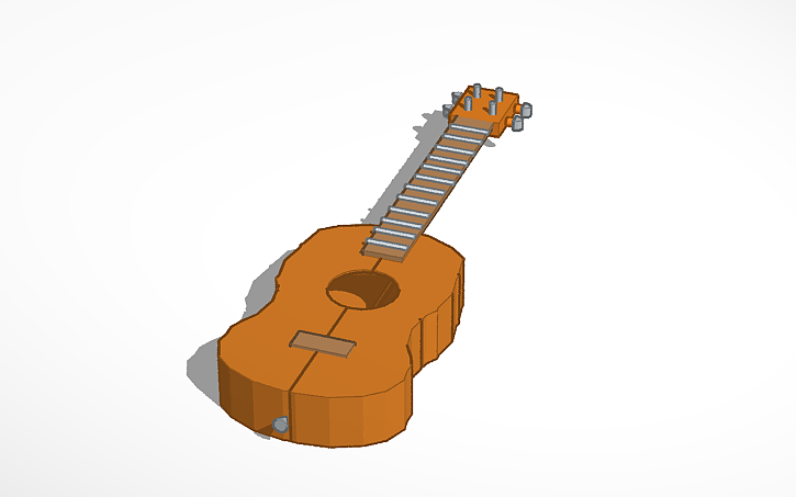 3D design Ukulele | Tinkercad