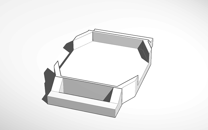 3D design Casio F-91W Watch Mount with Velcro Strap - Tinkercad