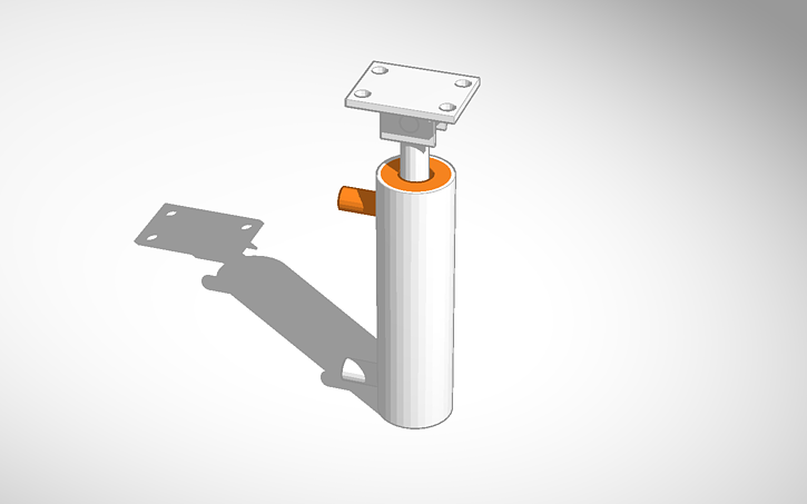 3D design Movable Hydraulic - Tinkercad