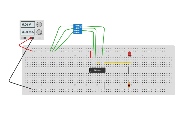 Circuit design Lab 5 1106 - Ashwin Rajagopalan | Tinkercad